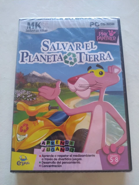 LA PANTERA ROSA Salvar El Planeta Tierra - JUEGO PC CD ROM ESPAÑOL ...