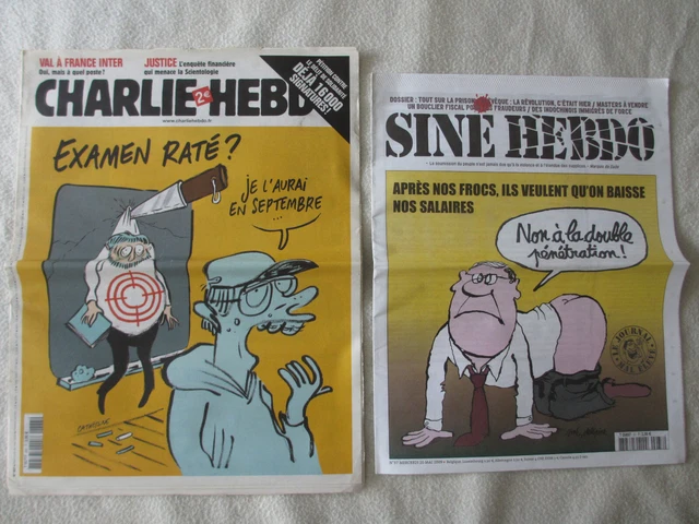 CHARLIE HEBDO N° 883 + Sine Hebo N° 37- 20/05/2009 EUR 5,00 - PicClick FR