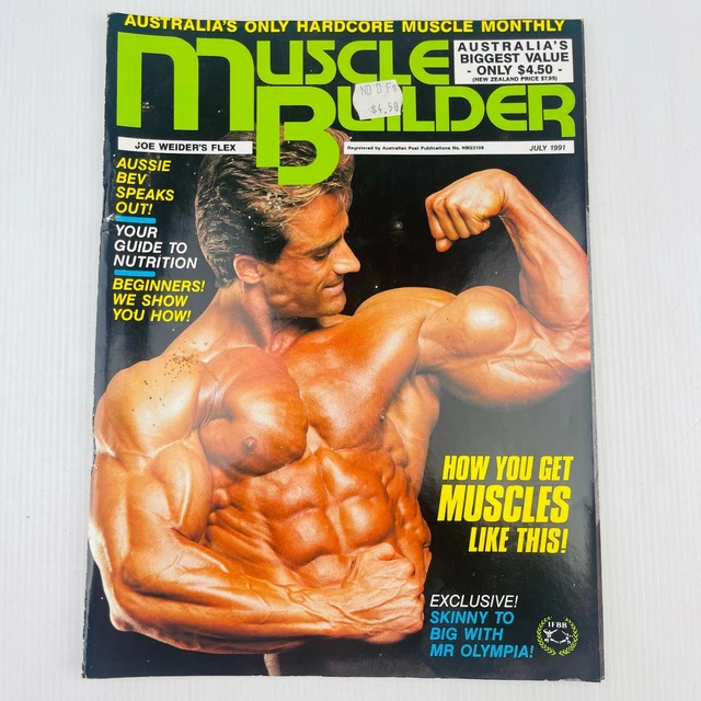 THE MUSCLE BUILDER Vintage Body Building Magazine July 1991 RARE £35.83 ...