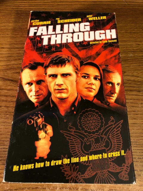 FALLING THROUGH VHS VCR Video Tape Movie Gordon Currie Peter Weller ...