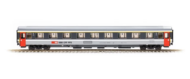 LS MODELS 47304: SBB CFF FFS - Eurofima A9 passenger coach (NEW) EUR 99,00 - PicClick FR