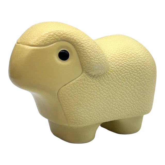 VINTAGE LITTLE TIKES Toddle Tots Chunky Lamb Farm Animal Sheep ...