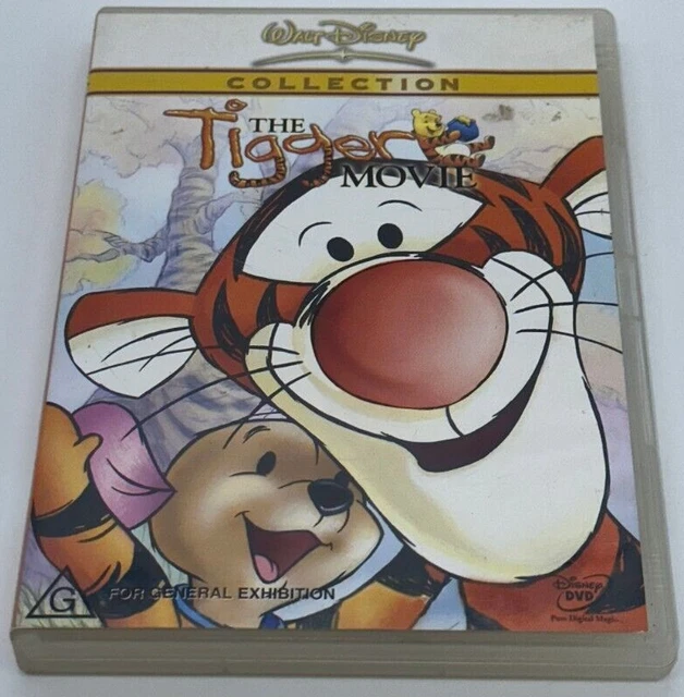 WALT DISNEY THE Tigger Movie - DVD, 2000 - REGION 4 - R4 - WARRANTY AUS ...