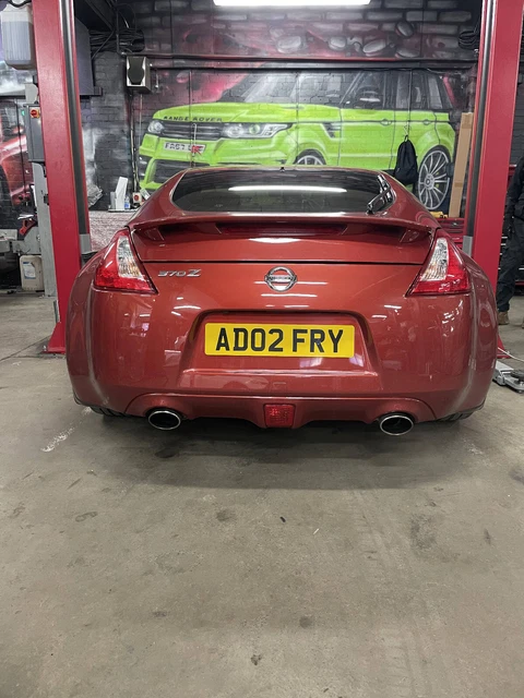 NISSAN 370Z CUSTOM Built Stainless Exhaust System Custom Back Boxes ...