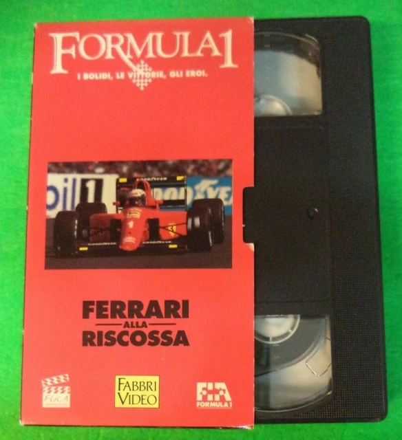 VHS FILM FERRARI ALLA RISCOSSA Formula 1 bolidi vittorie FABBRI VIDEO ...