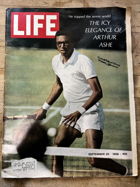 LIFE MAGAZINE SEPTEMBER 20 1968 Arthur Ashe + The Beatles Lyrics £6.27 ...