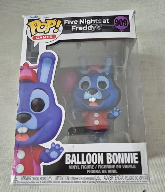 FUNKO POP! FIVE Nights At Freddy's Balloon Bonnie 909 Vinyl Figure ...