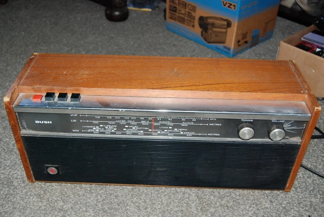 BUSH TYPE VHF 101 Vintage Radio £15.03 - PicClick UK