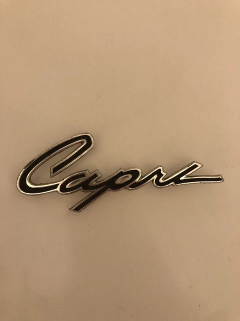 FORD CAPRI LOGO emblème d’époque d’origine EUR 20,00 - PicClick IT