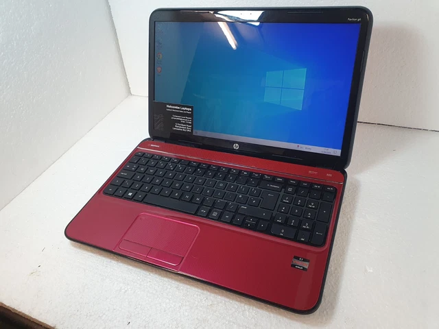 HP PAVILION G6 2332sa 15.6 Red Laptop AMD E2 1.8ghZ 8GB RAM 750GB HDD ...