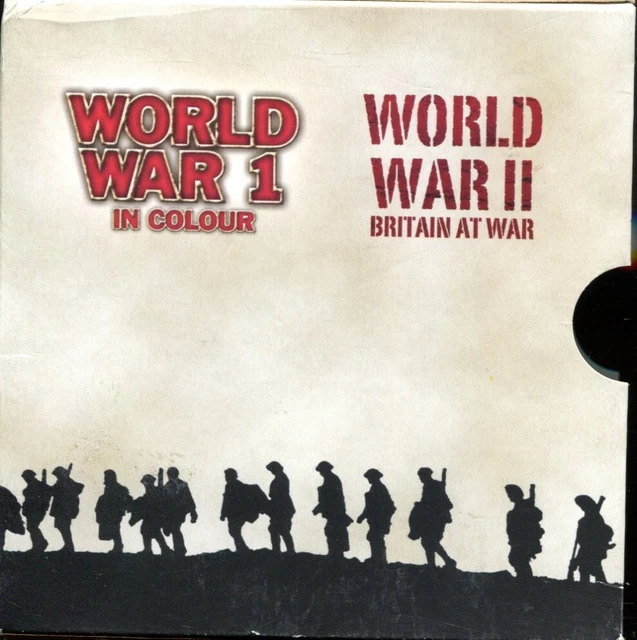 WORLD WAR I In Colour / World War II Britain At War - 14 DVD ...