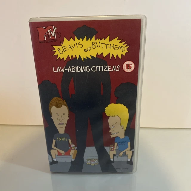 BEAVIS AND BUTT-HEAD Law-Abiding Citizens VHS 1997 MTV Cartoon Comedy ...