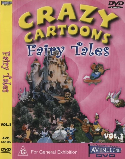 CRAZY CARTOONS VOL. 3 Fairy Tales DVD (Region ALL PAL) VGC £5.89 ...