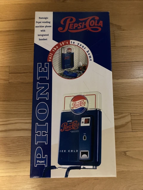 PEPSI RETRO 50S Diner Vending Machine Telephone - New, Never Opened ...