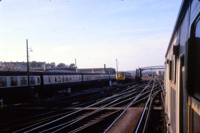 ORG SLIDE 35MM Electric Multiple Unit Sr Emu Class 401 2-Bil Br Blue ...