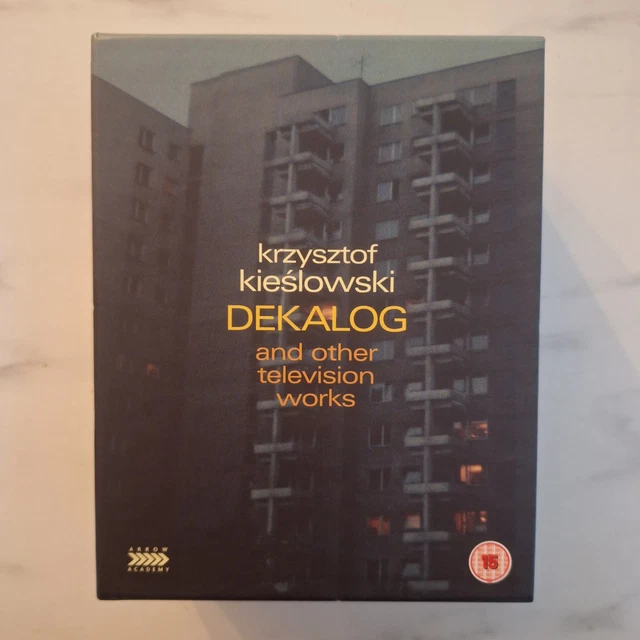 DEKALOG BLU RAY Boxset | Arrow Academy | Rare OOP | Krzysztof ...