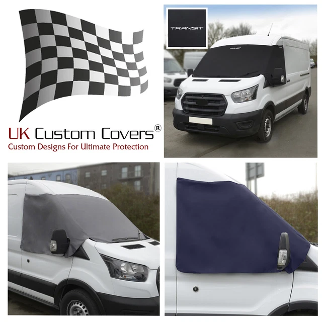 FORD TRANSIT VAN Mk8/Mk9 (2014 Onwards) Deluxe Windscreen Curtain Wrap ...