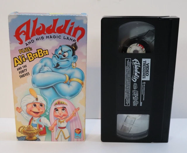 ALADDIN AND HIS Magic Lamp Plus: Ali-Baba VHS 1992 £4.50 - PicClick UK