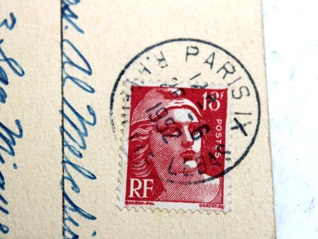 FRANCE 1952 18F Stamp-Paris Post Card Arc De Triomphe $19.99 - PicClick