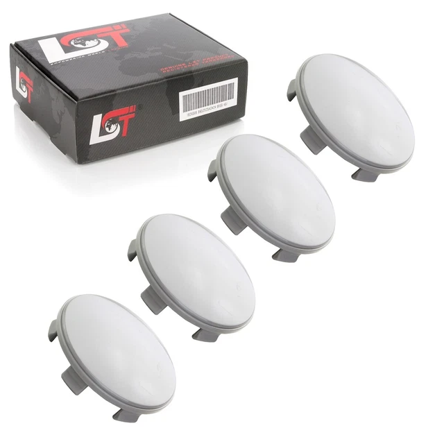 4X HUB CAP rim cover hubs cover grey ø 60 mm for Audi 80 100 A4 £14.14 ...