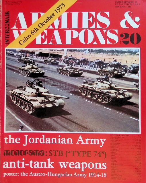 JORDANIAN AUSTRO-HUNGARIAN ARMY STB Type 74 Anti-Tank Armies & Weapons ...