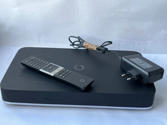 VODAFONE GIGA TV 4K Box TV Receiver mit Fernbedienung - Schwarz EUR 11 ...