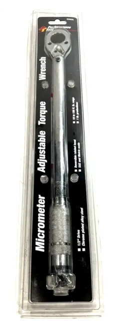 PERFORMANCE TOOL M200DB 1/2-Inch Drive Click Torque Wrench $21.44 ...