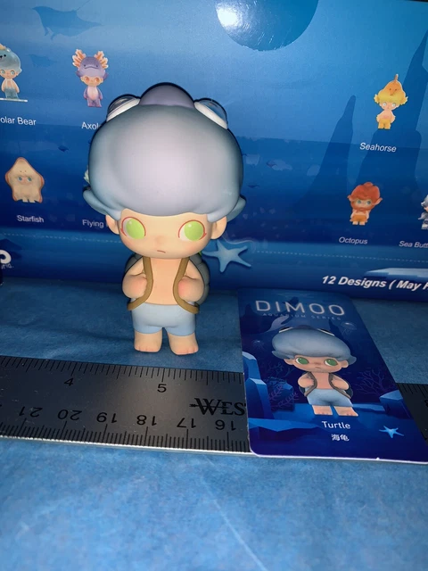 NEW POPMART X DIMOO World AQUARIUM SERIES * TURTLE * Designer Vinyl ...