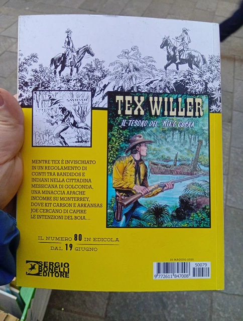 TEX WILLER 79 Sfida A Golconda Fumetti Bonelli Magg 2025 Sbe Giovane Da ...