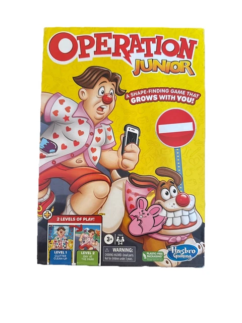 HASBRO GAMING OPERATION Junior Board Game £11.41 - PicClick UK