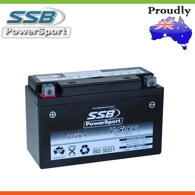 NEW SSB 12V V-Spec High Performance AGM Battery For YAMAHA TT-R250 ...