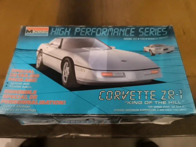 MONOGRAM CORVETTE ZR-1 High Performance Model Kit 1:24 Bausatz EUR 7,50 ...