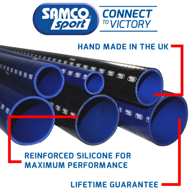 SAMCO SILICONE STRAIGHT Coolant Hose Length Radiator Intercooler Turbo ...