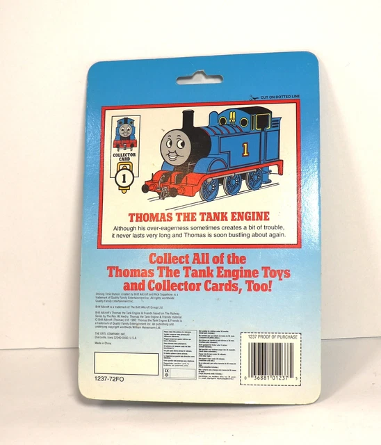 ERTL 1992 SHINING Time Station Thomas Tank Engine & Friends treno ...