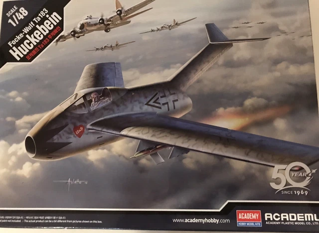 ACADEMY 1/48 FOCKE-WULF TA183 Huckebein Interceptor Project. $22.50 ...