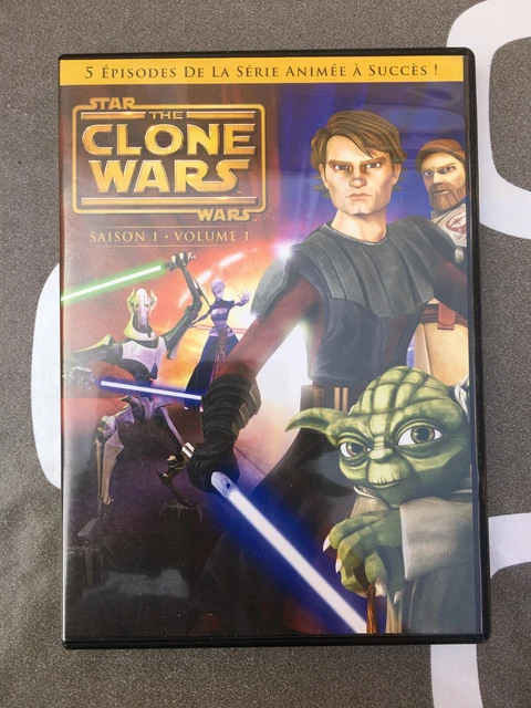 DVD SÉRIE ANIMÉE Star Wars : The Clone Wars - Saison 1 Volume 1 EUR 6,95 - PicClick FR