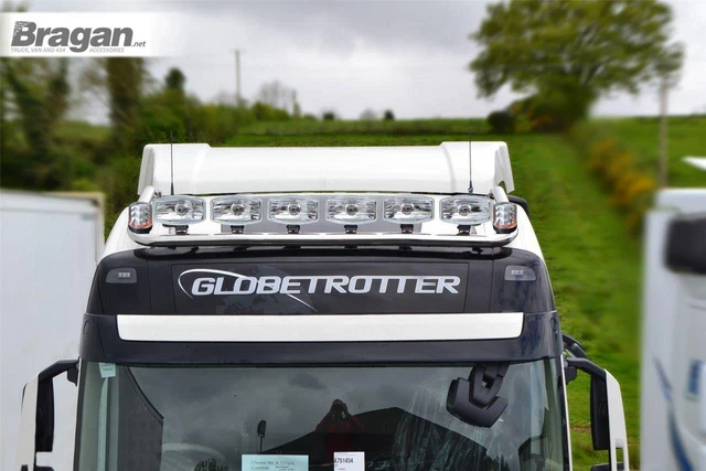 ROOF BAR+LED X9+SPOTS x6+Beacon To Fit New Gen Scania 2017+ R & S ...
