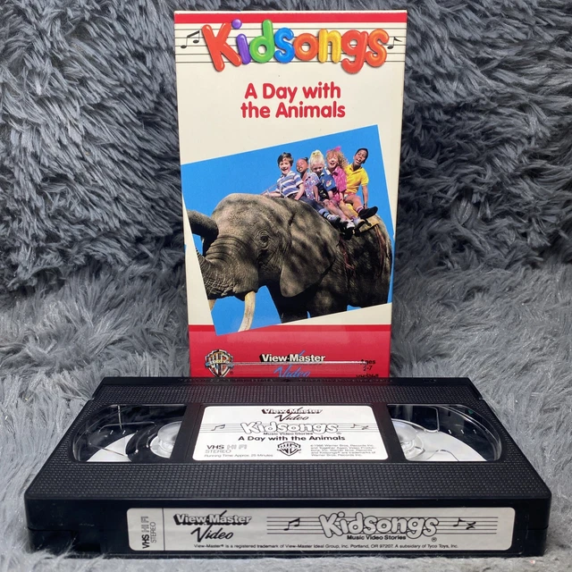 KIDSONGS A DAY With The Animals VHS Tape 1986 View-Master Video Kid ...