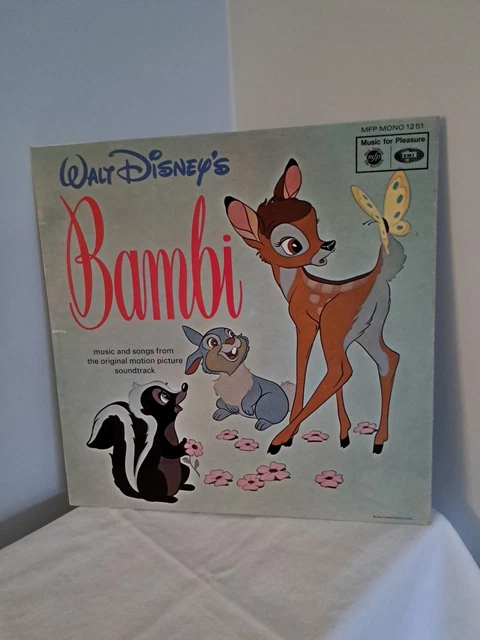 WALT DISNEY'S BAMBI Music From The Original Motion Picture Soundtrack ...