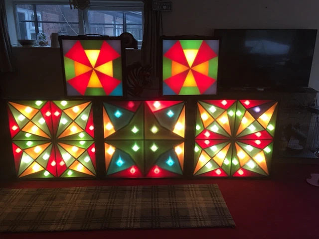 VINTAGE DISCO LIGHT Boxes £122.00 - PicClick UK