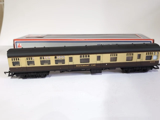 LIMA 305322W MK.1 RESTAURANT CAR. (W24760 ). CHOCOLATE & CREAM 00 Guage ...