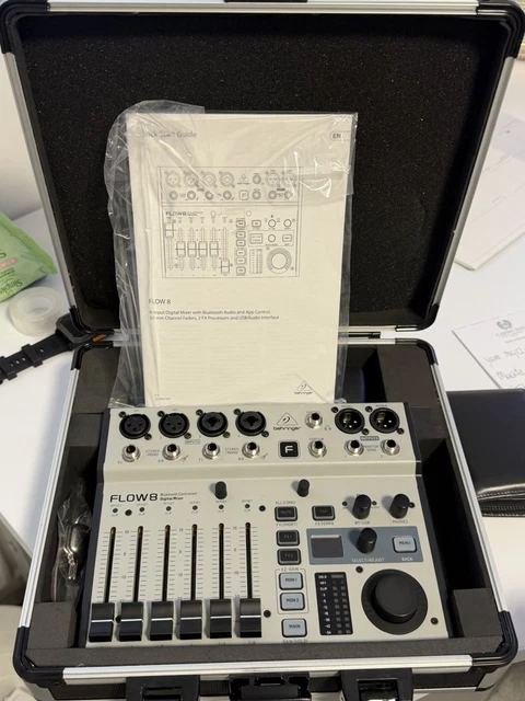 BEHRINGER FLOW 8 Digital Mixer with Hard Case £15.54 - PicClick UK