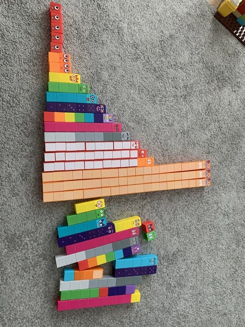 NUMBERBLOCKS CBEEBIES MAGAZINE Plastic Blocks Toys Counting Used £15.00 ...