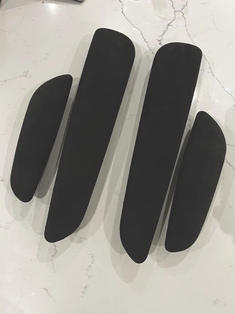 RARE GENUINE BMW E46 M3 convertible alcantara arm rest pads £75.00 ...