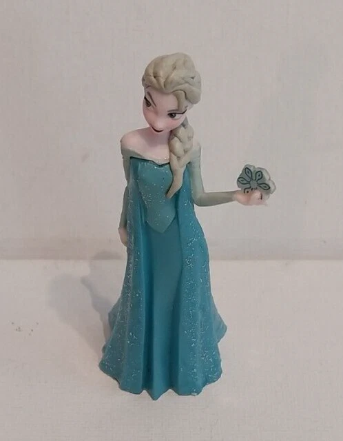 DISNEY PRINCESS QUEEN Elsa of Arendelle Frozen PVC Cake Topper Figure ...