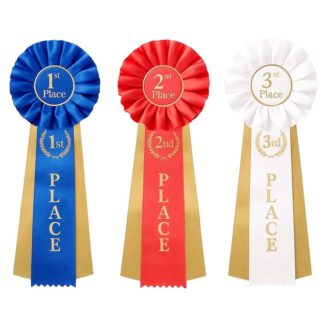 AWARD RIBBONS BBONS Awards Award Ribbon Rosette Set V2L91974 $16.68 ...