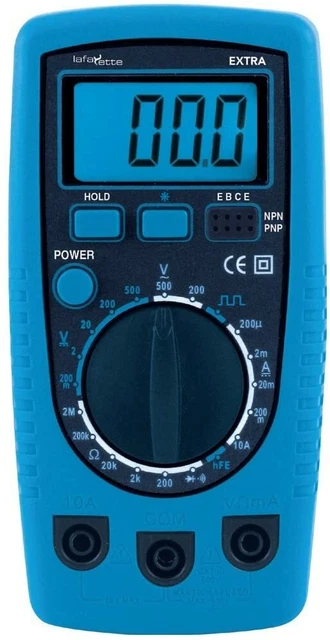 MULTIMETRO DIGITALE TESTER professionale extra lafayette puntali EUR 14 ...