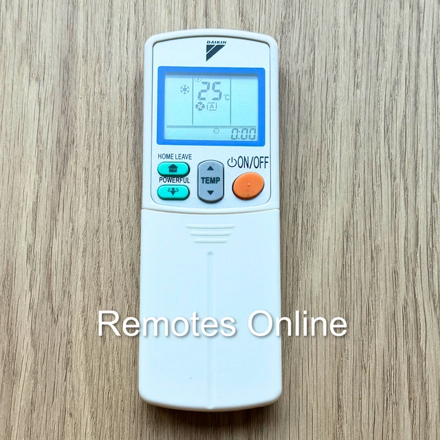 AIR CONDITIONER REMOTE Control Daikin ARC433A46, ARC433A49, ARC433B46 ...