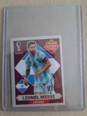 LIONEL MESSI - Panini Qatar 2022 FIFA World Cup - EXTRA STICKER LEGEND £19.50 - PicClick UK