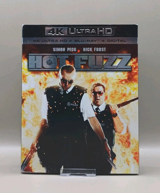 HOT FUZZ - 4K UHD + Blu Ray With Slipcover | US Import - Region Free £ ...